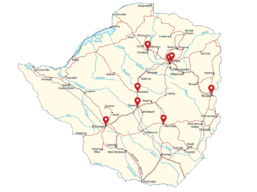 Branches - Harare, Bulawayo, Gweru, Mutare, Masvingo, Kwekwe, Chinhoyi ...